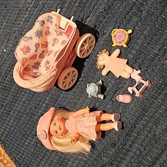 Mattel | Toys | 9s Mattel Tiny Steps Kelly Barbie Set | Poshmark